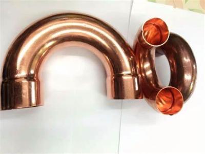 China Copper Nickel 90/10 180 Degree Elbow Pipe Fitting NPS 2-10 DN6-100 2000-3000 Lb for sale