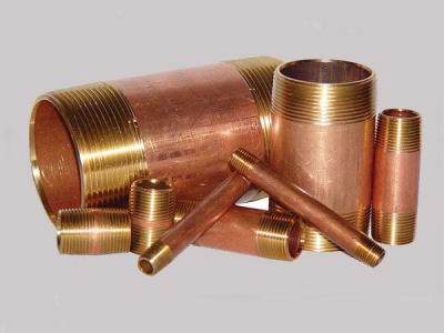 China Copper Nickel 70/30 Swage Nipple DN8 to DN300 NPS 1/4 to 2 STD H59 Brass for sale