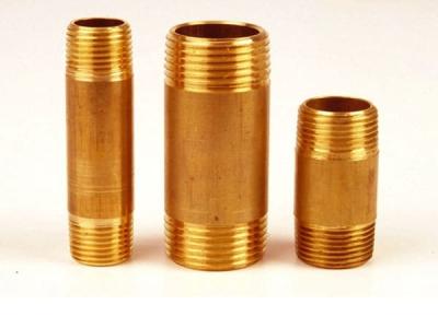 China Brass Swage Nipple DN8-DN300 NPS 2-1/2-12 SCH10-SCH80 H59 CNC Machined for sale