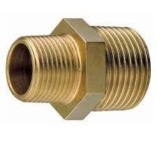 China Brass Hexagonal Nipple DN6-DN80 NPS 1/8-3 SCH80 SCH160 15 Bar for sale