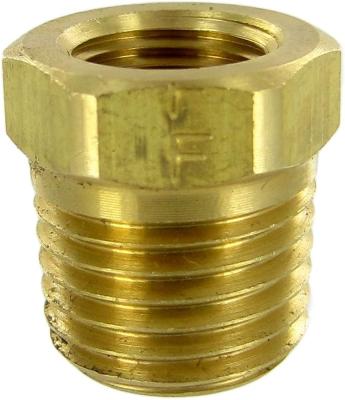 China Brass Hex Head Bushing 1/4-4 Inch DN8-DN100 Threaded Forged Pipe Fittings Class 3000 for sale