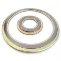 China TOBO Spiral Wound Gasket 4.5 Inch OD 3000 Psi Stainless Steel High Temp for sale