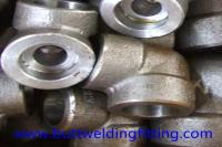 China Alloy Steel 90 Degree Elbow Fittings 2000LB ASTM A694 F42 JIS 2316 NPS 1/2-8 Inch for sale