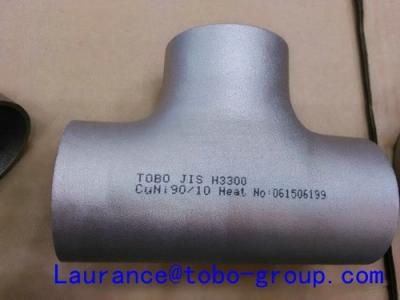 China Stainless Steel 3 Way Tee 316Ti 317L 347H 1/2 to 4 Inch DIN EN Threaded for sale