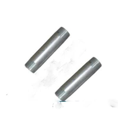 China Stainless Steel 316 Double Male NPT Hex Nipple Connector Pipe Fitting 1/2 inch 3000psi for sale