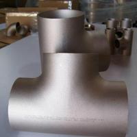 China Copper Nickel 90/10 ERW Tee Butt Weld Fitting JIS B 2311 1/2 to 24 Inch Seamless for sale