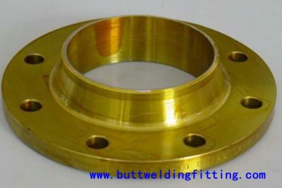 China CuNi 90/10 Forged Steel Flanges 1-48 Inch ASME B16.9 Welding Neck Flange for sale
