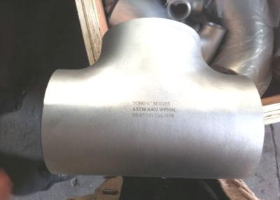 China BIS API PED CuNi 90/10 Butt Weld Pipe Fittings Concentric / Eccentric tee for sale