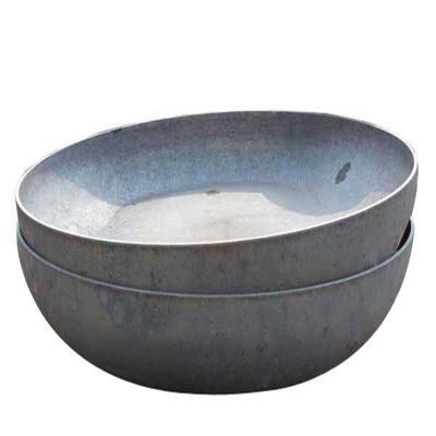 China Stainless Steel Pressed Threaded End Cap 25mm Tube Pipe Cover Round Fittings for sale