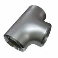 China Nickel Alloy NI200 NI201 Butt Welding Equal Tee 1-48 Inch STD for sale