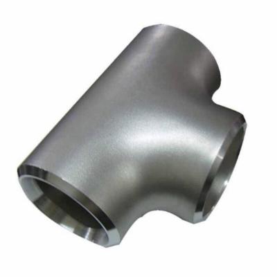 China Nickel Alloy NI200 NI201 Butt Welding Equal Tee 1-48 Inch STD for sale