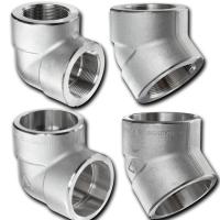China Inconel 600 Forged Pipe Fitting SCH80 90 Degree 1/8In Socket Welding Elbow B366 WPNCI for sale