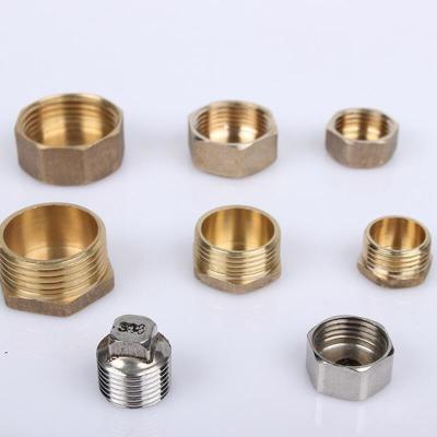 China Forged Pipe Fittings Hex Threaded End Cap 1/8 3000 SCH160 Carbon Steel Pipe Cap for sale