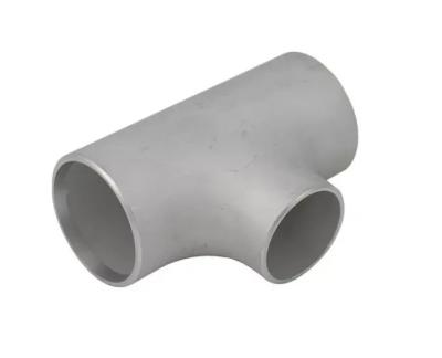 China Nickel Alloy NI200 NI201 Equal Tee Butt Welding Fittings 1/2-4 Inch Seamless ASME B16.9 for sale