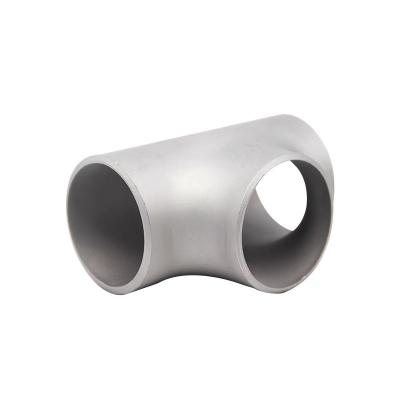 China Stainless Steel A403 WP 304H Seamless ASME B16.9 Straight Tee 3 Inch SCH30 for sale