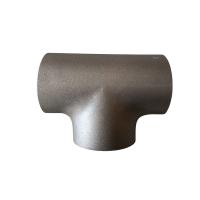 China Stainless Steel A403 WP 304H Seamless ASME B16.9 Straight Tee 3 Inch SCH30 for sale