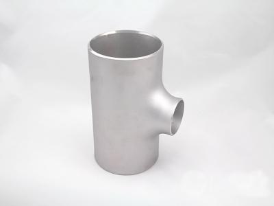 China Stainless Steel A403 WP321H Seamless Butt Weld Unequal Tee 2 Inch SCH40 Pipe Fitting for sale