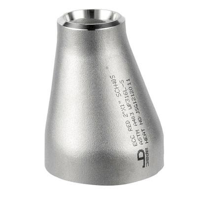 China Stainless Steel A403 321H Butt Welded Seamless Eccentric Reducer DN10-DN300 for sale
