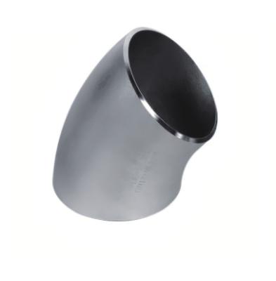 China 4 Inch 45 Degree Stainless Steel Elbow SCH40 WPS31725 ASME B16.9 Butt Weld Fitting for sale