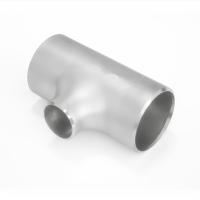China Sanitary Stainless Steel Butt Weld Reducing Tee 1/4 to 6 Inch ASME BPE 316L for sale