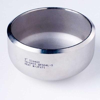 China Stainless Steel Pipe End Cap Butt Weld Fitting 8 Inch SCH10 Seamless A403 WP347 for sale