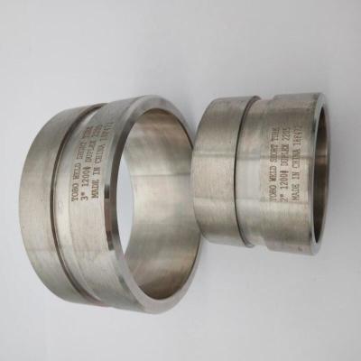 China Forged Super Duplex Steel 2205 Welded Short Tube Pipe Fittings 2 inch 3000LBS for sale