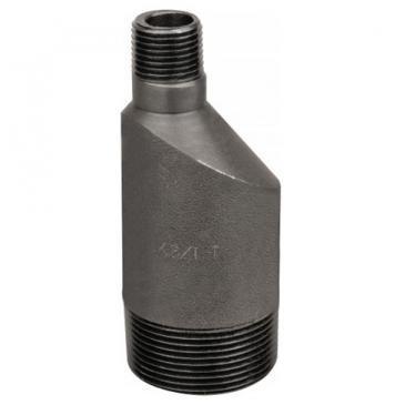 China Forged Fitting nipple Threaded Pipe Fitting Stainless steel Sch30 Ecccentric swage nipple for sale