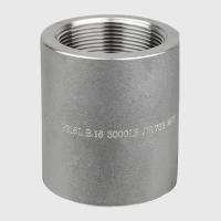 China Forged Steel Female Threaded Coupling Duplex Stainless Steel Class 3000 1/2-6 Inch for sale