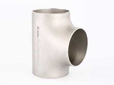 China Butt Weld Equal Tee 16 Stainless Steel Forged Pipe Fitting ASME B16.9 6000 Class for sale