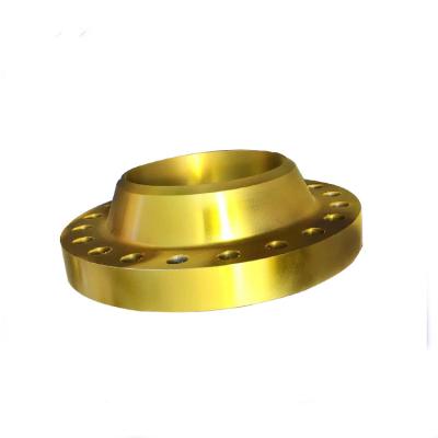 China CuNi 90/10 Welding Neck Flange DN10-DN600 ASME B16.5 150lb-2500lb Forged Copper Nickel Alloy for sale