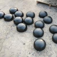 China Carbon Steel A234 WPB Butt Weld Cap 1-48 Inch Black Pipe Fittings Round for sale