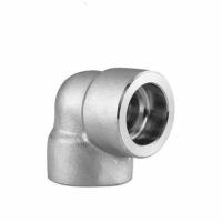 China Carbon Steel Socket-Welding Elbow Pipe Fittings ASTM B16.9 SCH 40 90 Degree for sale