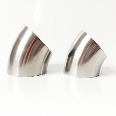 China Stainless Steel Elbow ASME B16.9 150-2500 PSI Sch 5s-160s Polished for sale