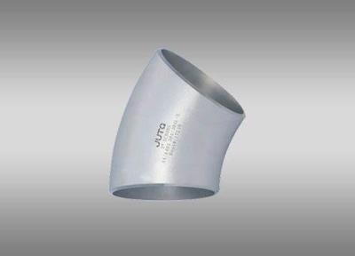 China Stainless Steel 45 Degree Buttweld Elbow 304/316 Forged High Pressure Pipe Fitting 1.5D for sale