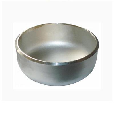 China Stainless Steel Pipe Cap ASME ASTM Custom Size Polished for Petroleum Chemical Construction for sale