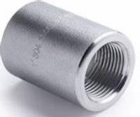 China Sfenry 3000LB 6000LB NPT Threaded Stainless Steel Forged Pipe Coupling 1/8-8 Inch for sale