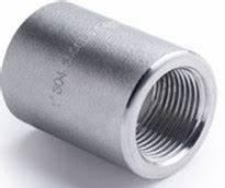 China Sfenry 3000LB 6000LB NPT Threaded Stainless Steel Forged Pipe Coupling 1/8-8 Inch for sale