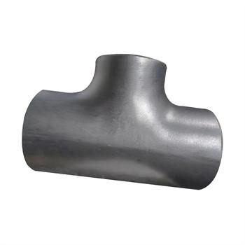 China Sanitary Stainless Steel Butt Weld Unequal Tee 1/4 to 8 Inch ASME BPE 316L for sale