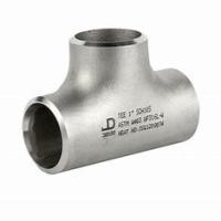 China ASME B16.9 Super Duplex 2507 Stainless Steel Equal Tee 12 Inch Sch40S for sale