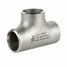 China ASME B16.9 Super Duplex 2507 Stainless Steel Equal Tee 12 Inch Sch40S for sale