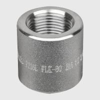 China 304 Stainless Steel Threaded Coupling 3000lbs Forged Pipe Fitting 1/8-8 inch for sale