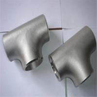 China Butt Weld Straight Tee Stainless Steel 304 316 Class 3000 6000 Industrial Pipe Fitting for sale