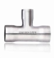 China Stainless Steel Socket Weld Unequal Tee Forged Fittings 1/4-8 Inch ASME BPE for sale