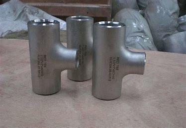 China Stainless Steel Tee Pipe Branch 3000 Psi 1000°F Welded Connection for sale