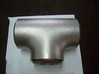 China Stainless Steel A815 Equal Tee 1/2-10 Inch SCH100 Ferritic Austenitic Pipe Fitting for sale