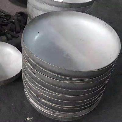 China Stainless Steel Round Pipe Cap Custom Size Welded Threaded Flanged ASME ASTM for sale
