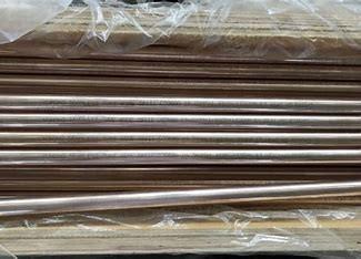 China CuNi 90/10 Straight Seamless Copper Nickel Pipe/tube​ C70600 10Bar/14Bar/16Bar DIN for sale