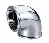 China 90 Degree Elbow Stainless Steel Pipe Fitting Double Internal Thread 1/2 to 48 Inch Butt Weld for sale