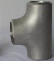China Stainless Steel 304 316 Butt Weld Equal Tee 1/2 to 20 Inch SCH40 Pipe Fittings for sale