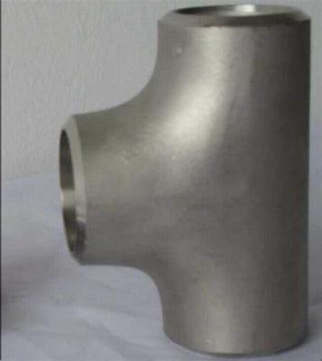 China Stainless Steel 304 316 Butt Weld Equal Tee 1/2 to 20 Inch SCH40 Pipe Fittings for sale